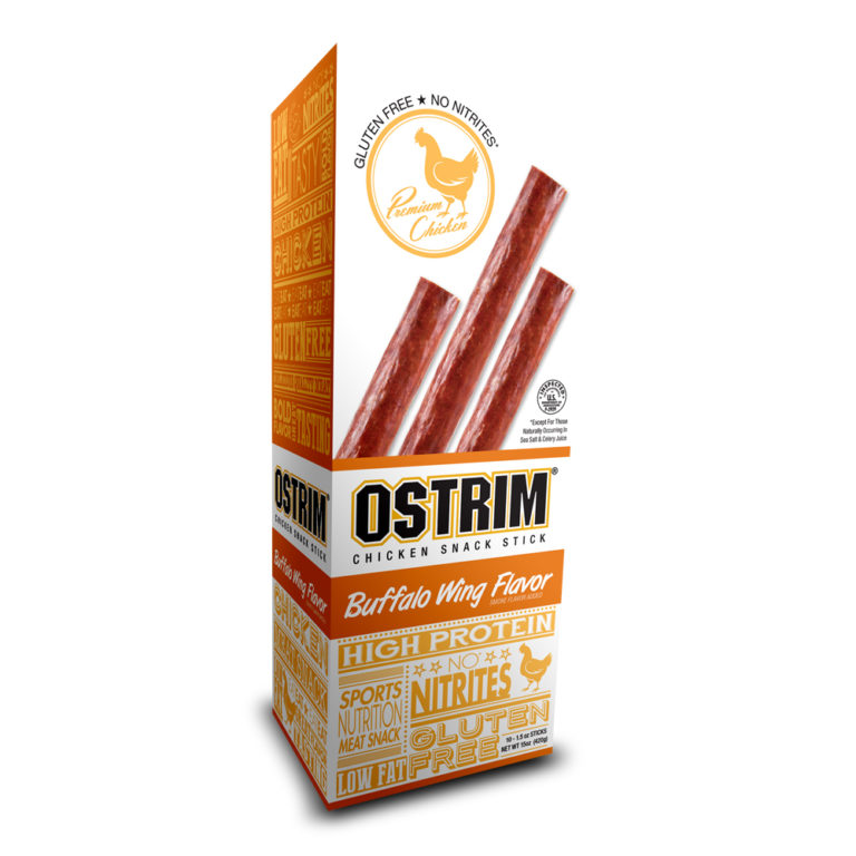 Ostrim- Chicken Meat Sticks 42g/10bx – Elite Nutritional Products