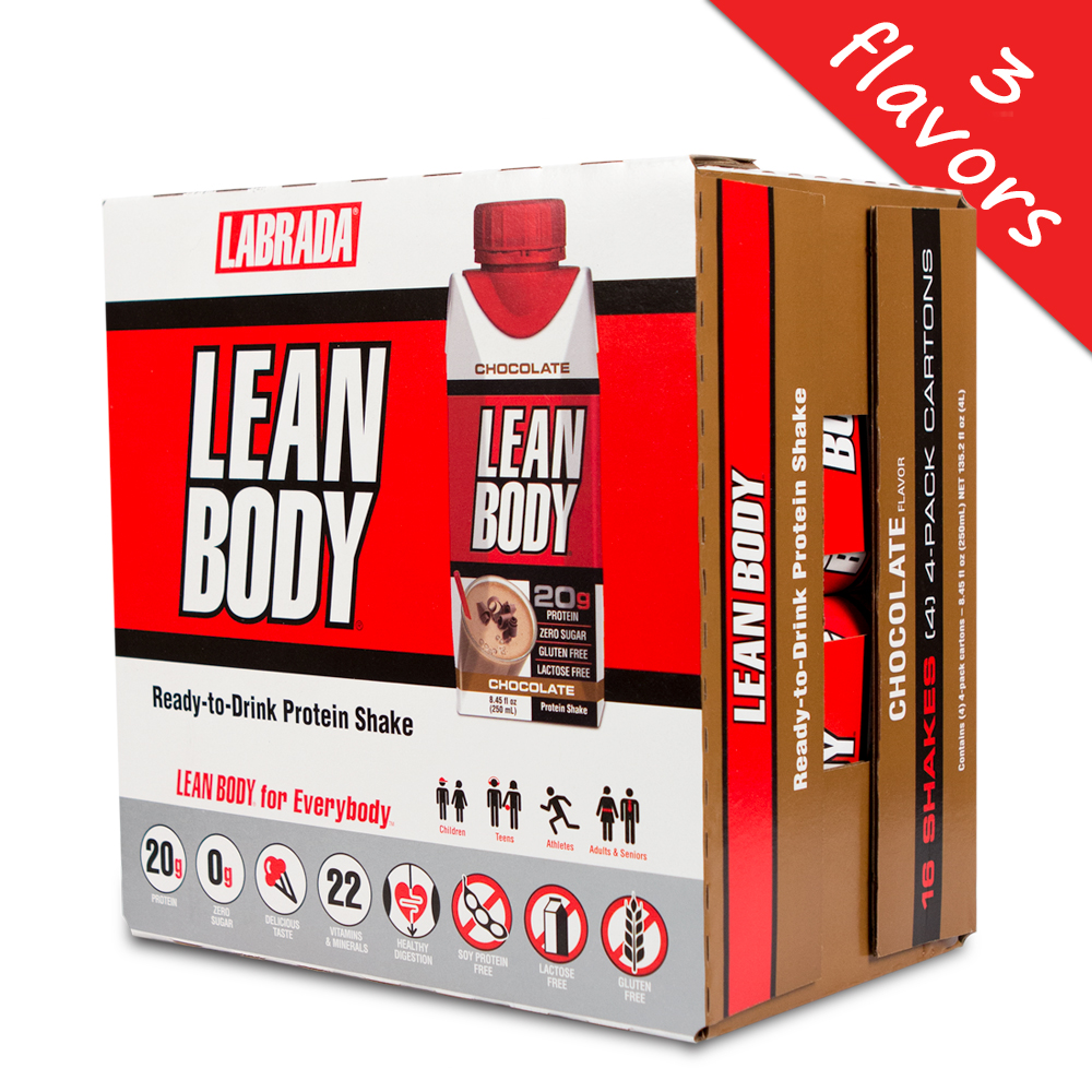 Labrada- Lean Body RTD 17oz/12cs – Elite Nutritional Products