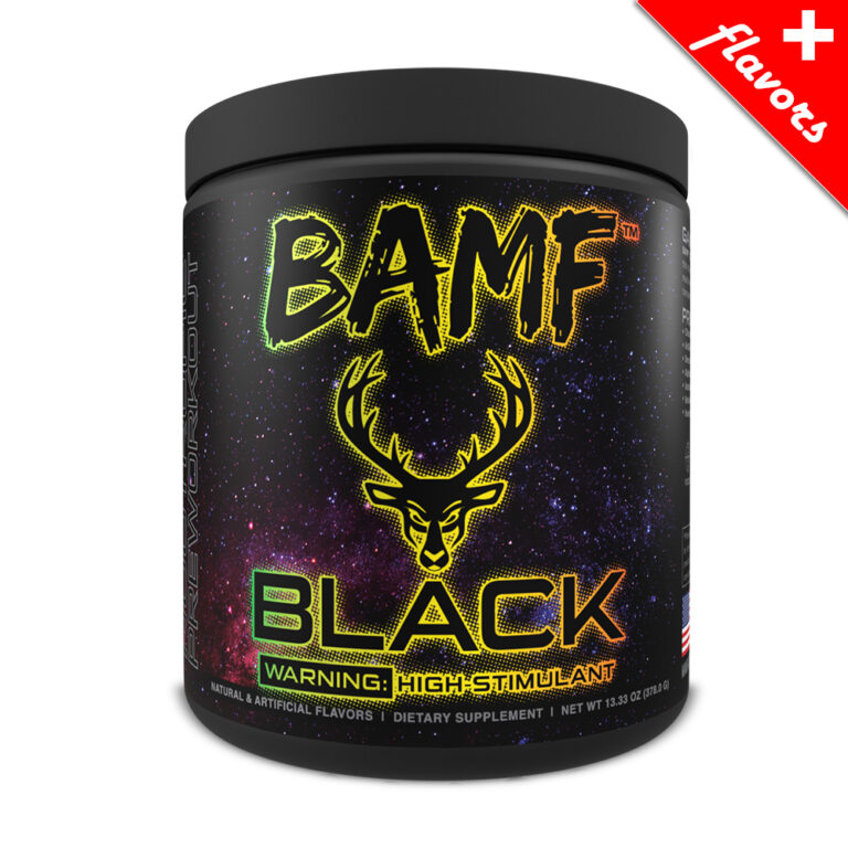 Bucked Up- BAMF Black- 30 Serving – Elite Nutritional Products