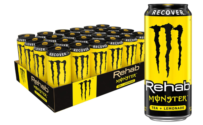 Monster Energy Drink, Rehab Tea 16oz /24case – Elite Nutritional Products